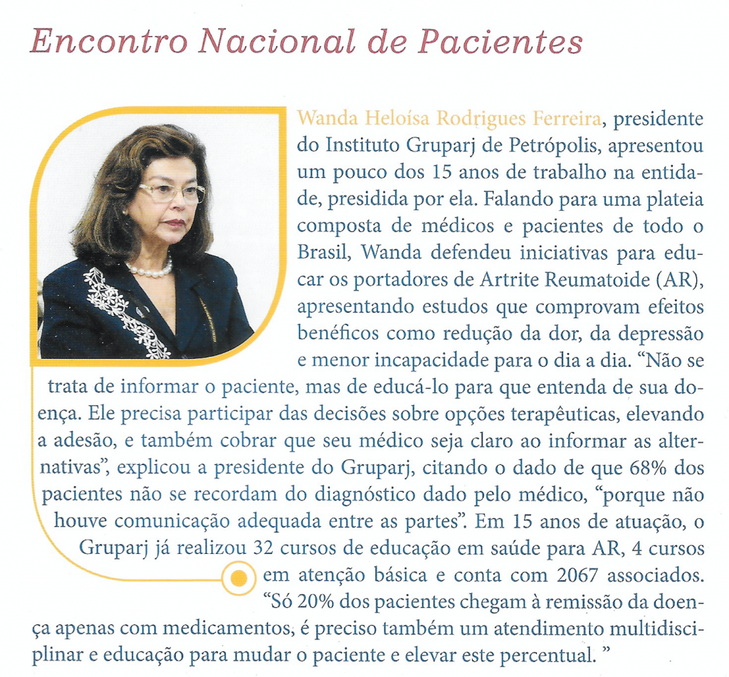 Drª Wanda – Instituto Gruparj Petrópolis